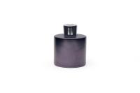 China 200ML Round Reed Diffuser Bottle High White Glass Aromatherapy Bottle With Screw Cap for sale