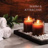 China 100ml 250ml Scented Candle Jar Empty Round Luxury Candle Glass Container for sale