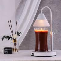 China USB TYPE C Charging Electric Candle Warmer Lamp Luxury Fragrance Scented Candle Table Lamp for sale