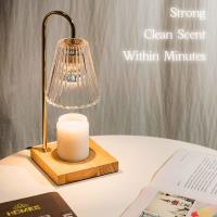 China Classic Candle Warmer Lamp Electric Home Decor Dimmable Candle Wax Melt Warmer for sale