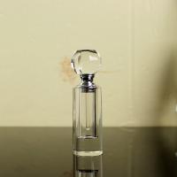 China 12ml 6ml 3ml Empty Attar Bottles , Clear Crystal Glass Perfume Bottle for sale