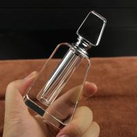 China Custom Clear Crystal Perfume Bottles 3ml 6ml 12ml Crystal Attar Bottle For Business Gifts for sale