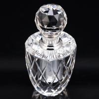 China Professional Luxury Faceted Glass Crystal Perfume Bottle For Wedding Favors Valentine Gift for sale