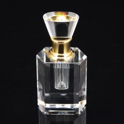 China Luxury Handmade 3ml Crystal Decorative Perfume Bottles for sale