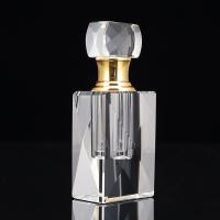 China 6ml Empty Fillable Decorative Bottle Ladies Gift Crystal Perfume Bottle for sale