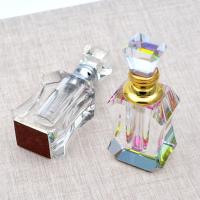 China Luxury Crystal Empty Perfume Bottle With Customized Design 1ml 2ml for sale