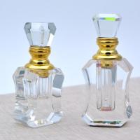 China Luxury Crystal Empty Perfume Bottle With Customized Design 1ml 2ml for sale