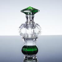 China 3ml Refillable Crystal Perfume Bottle Engraved for Essential Oils for sale