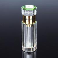 China 3ml Refillable Crystal Perfume Bottle Engraved for Essential Oils for sale