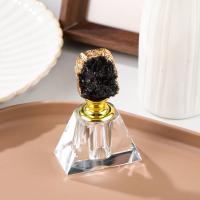 China 6ml Transparent Quartz Crystal Perfume Oil Bottle for sale