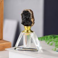 China 6ml Transparent Quartz Crystal Perfume Oil Bottle for sale
