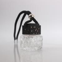 China 8ml Exquisite Honeycomb Car Perfume Bottle Empty Hanging Diffuser for sale