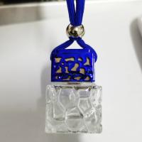 China 8ml Exquisite Honeycomb Car Perfume Bottle Empty Hanging Diffuser for sale