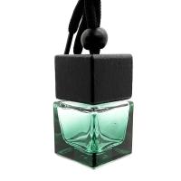 China 8ml Square Car Perfume Aromatherapy Essential Oil Diffuser Vent Perfumes Bottles for sale