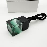 China 8ml Square Car Perfume Aromatherapy Essential Oil Diffuser Vent Perfumes Bottles for sale