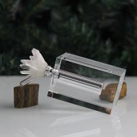 China 12ml Luxury Natural Agate Stone Crystal Druse Empty Crystal Perfume Oil Bottle for sale