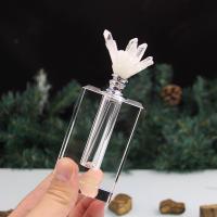 China 12ml Luxury Natural Agate Stone Crystal Druse Empty Crystal Perfume Oil Bottle for sale