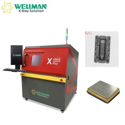 China Wellman X6800 PCB X Ray Machine With 530mm Table And 10KG Load for sale