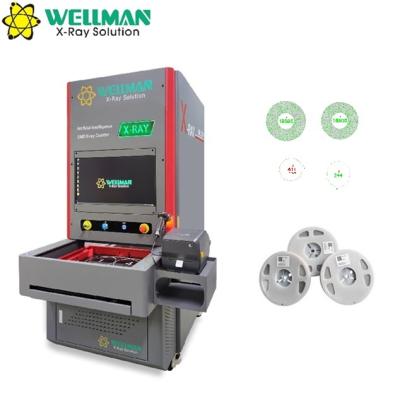 China Microfocus X Ray Parts Counter Machine 30μM Focal Spot 80kV 17