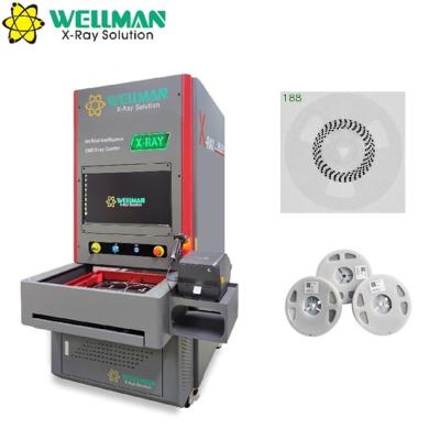 China Quick Counting Microfocus X Ray Reel Counter With 80kV Sealed X-Ray Tube for sale