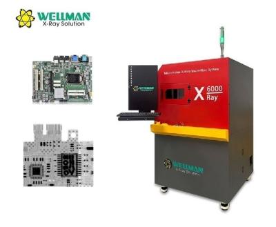 China Microfocus X-ray Inspection Equipment with a 13cm*13cm Tiltable Flat Panel Detector for sale