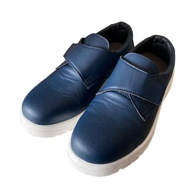 China Blue Magic Tape Anti Slip Sole ESD Safety Shoes For Factories Protection for sale