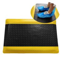 China Anti Static PVC Rubber ESD Anti Fatigue Mats Three Layers for sale
