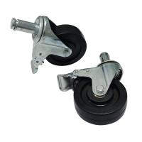 China Antistatic Conductive Swivel Lock ESD Caster Wheels 4 Inch Heavy for sale