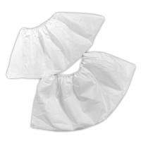 China Dust Proof Anti Skid Membrane Waterproof Shoes Cover Disposable Thickened White for sale