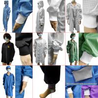 China Grey Color Elasticity ESD Anti Static Rib Knitted Cuff Fabric For Cleanroom Work Wear for sale