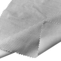 China Light Weight Knitted Fabric With 97% Polyester 3% Conductive Silver Fiber for sale