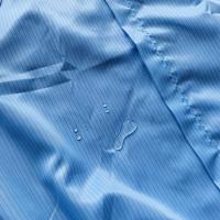 China Fluid Repellent Autoclavable Cleanroom Polyester Fabric Washable for sale