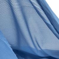 China 3mm Diamond Lattice Carbon Grid 145gsm Knitted Anti Static Fabric Blue for sale