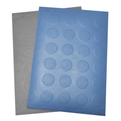 China Antistatic PVC Table Mat ESD Work Mat For Electronics Factory 1.0mx10mx2mm for sale