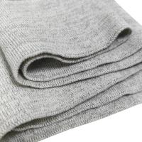 China 60% Polyester 30% Cotton 10% Carbon Fiber ESD Fabric Rib Knitting Antistatic Fabric For T-Shirt Collar for sale