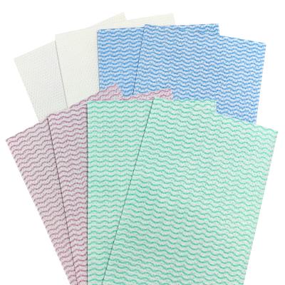 China 35CM 80gsm 70% Adhesive+30% Polyester Electrostatic Dust Removal Paper Non-woven Cloth Cleanroom Wiper for sale
