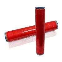 China 500MM Red Transparent Anti-Static LDPE Wrapping Film ESD Stretch Film for sale