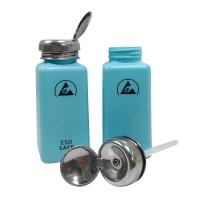 China IPA 8OZ (About 240ml) ESD Plastic Solvent Dispenser Antistatic Dispenser Alcohol Bottle for sale