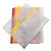 China 11 Hole Pink or Yellow Cleanroom File Bag A4 A3 Dust-Free ESD Anti-Static Document Bag for sale