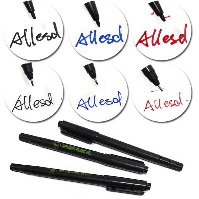 China Color Ink Office Stationery Cleanroom Marking Pen Refillable ESD Antistatic Marker Pen for sale