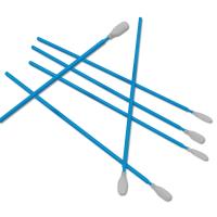 China PS761 Small Head Disposable Digital Printer Cleaning Swabs Polyester Swab for sale