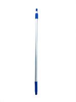 China Sticky Roller Handle Aluminum Extension Pole Length 1.5m / 1.2m Color Blue for sale