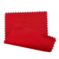 China Cvc Knitted Pique Antistatic Fabric For Esd Polo Shirt Red Yellow 260gsm for sale