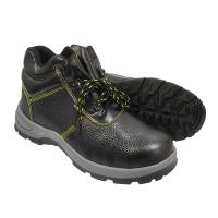 China Black Anti Smashing Anti Piercing Steel Toe Protection Safety Shoes For Industry Construction for sale