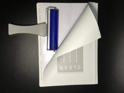 China Non Toxic PVC Cleanroom Sticky Roller Dust Removal Pad Water Based Acrylic Adhesive for sale
