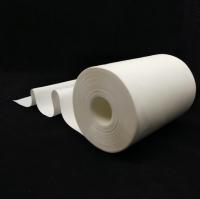 China Ultrasonic Sealed Knitted Microfiber Cleanroom Wiper Rolls 200gsm In Diameter 25mm / 76mm for sale