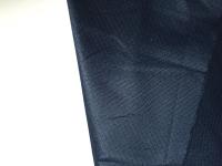 China 5mm Diamond Pattern Knitted Polyester ESD Fabric Dark Blue 135 GSM Weight for sale