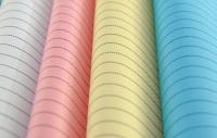 China 5mm Stripe Polyester ESD Fabric Antistatic 2 / 3 Twill 75D X 75D for sale