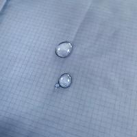 China Blue 5mm Grid 98% Polyester ESD Antistatic Waterproof Fabric for Cleanroom Clothing for sale