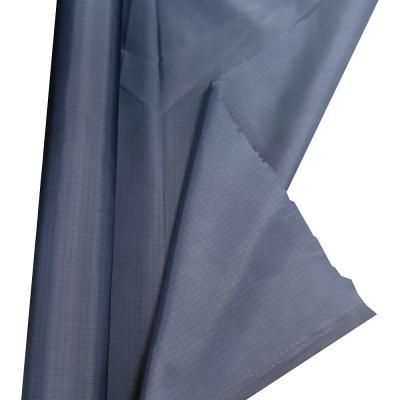 China Cleanroom Apparels Blue Color Polyester Waterproof Fabric with Launderable Property for sale